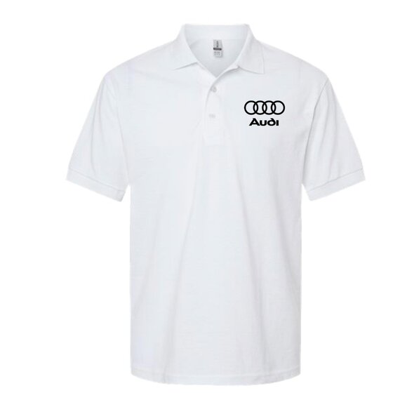 Shirts | Mens Audi Motorsport Dryblend Polo White | Poshmark